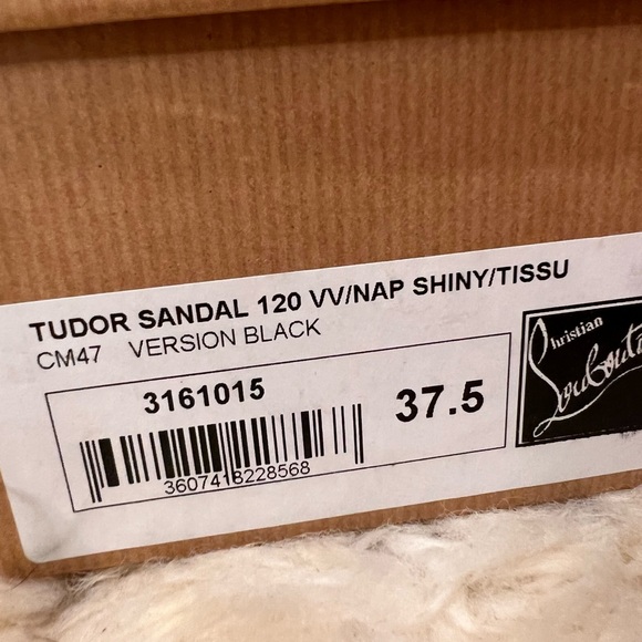 Christian Louboutin | Shoes | Rare Christian Louboutin Tudor Sandals In ...